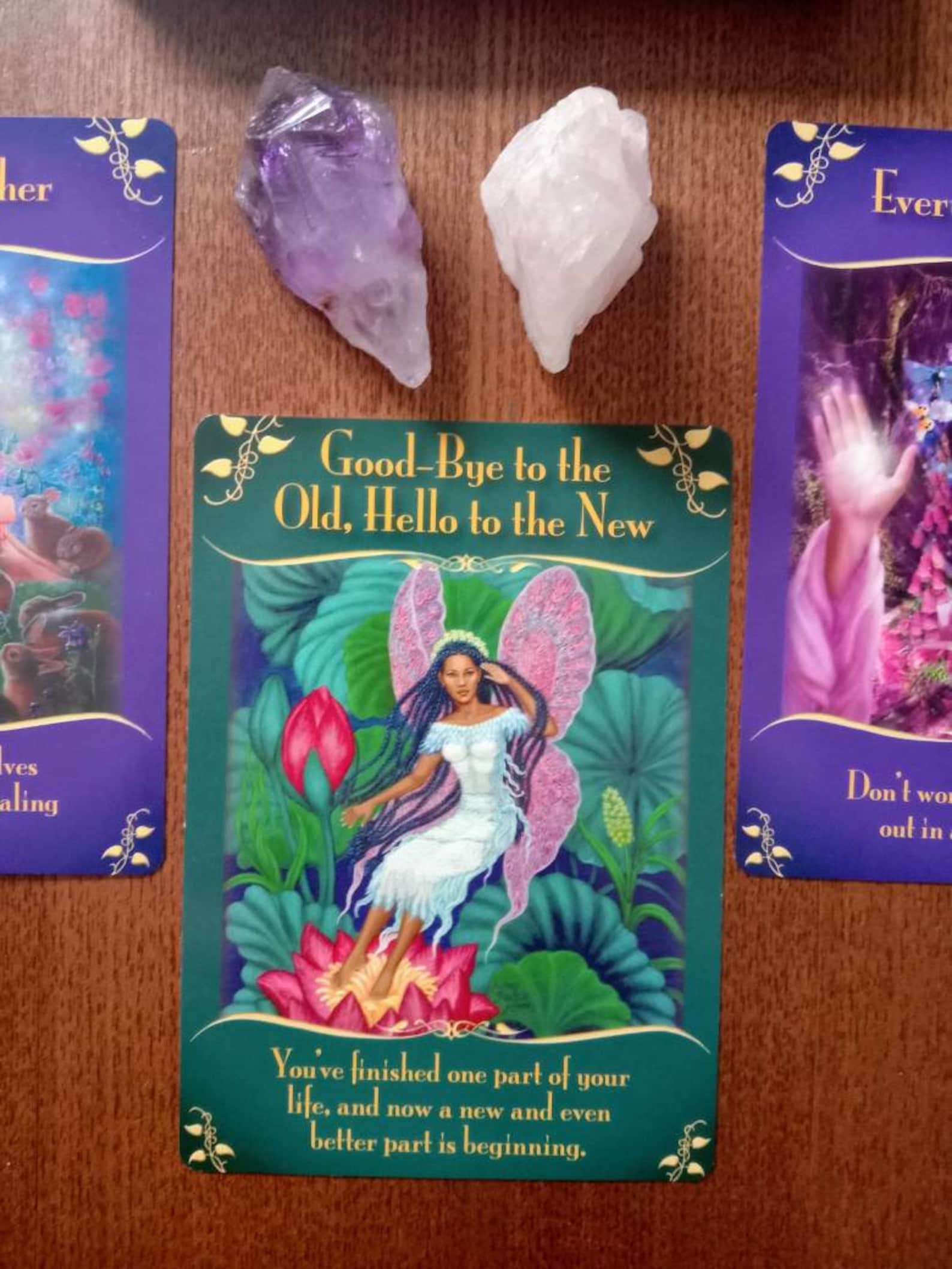 Magical Messages From the Fairies Oracle Reading (3 Cards)/intuitive ...