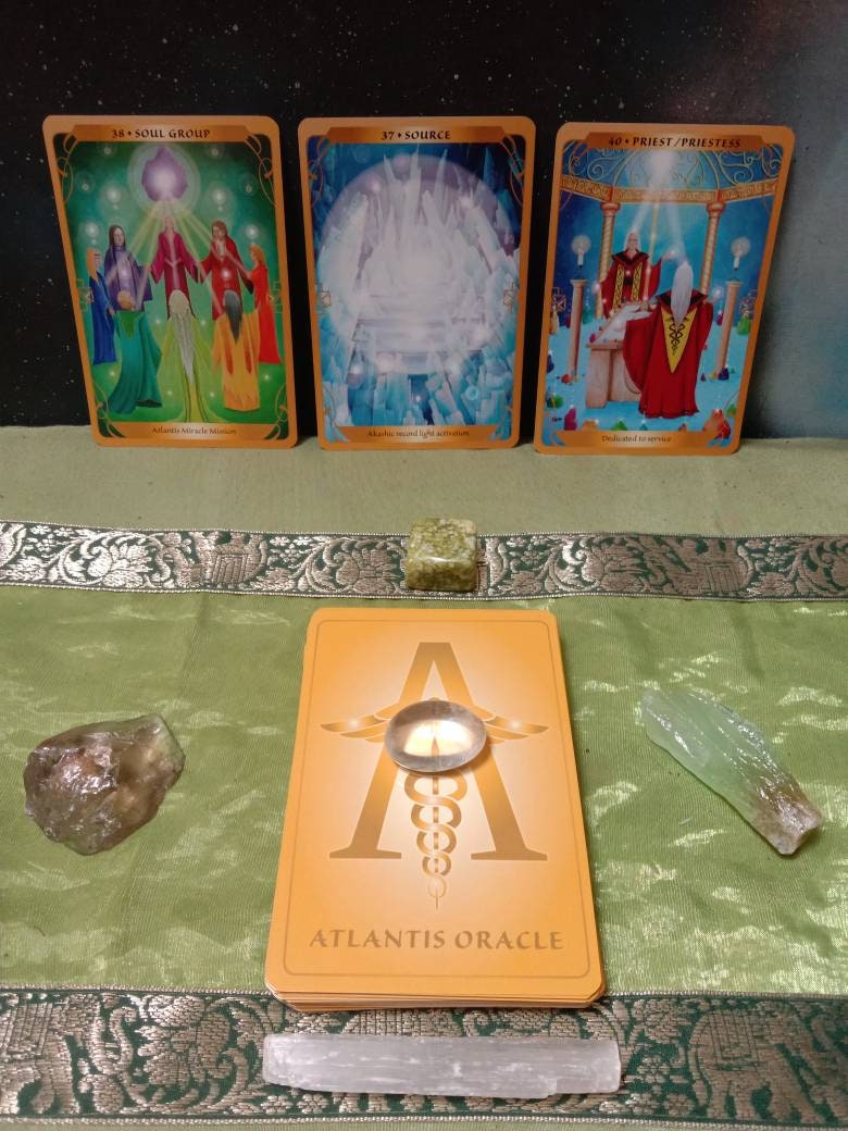 Atlantis Oracle Reading (3 Cards)//intuitive Reading//spiritual ...