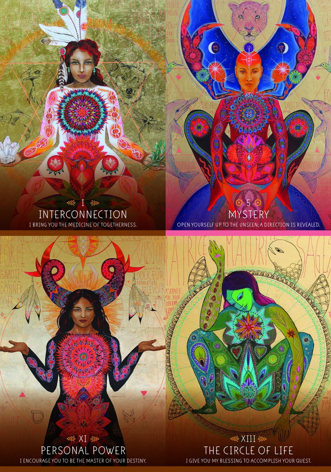 The Medicine Woman Oracle Reading 3 Cards/intuitive Reading/spiritual ...