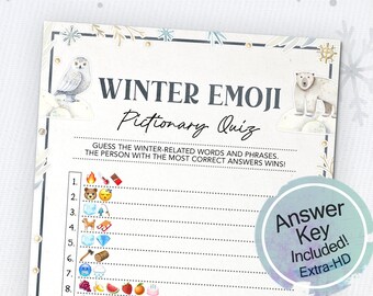 Winter Family Feud Trivia Game, Winter Trivia Game, Winter Seniors Game ...