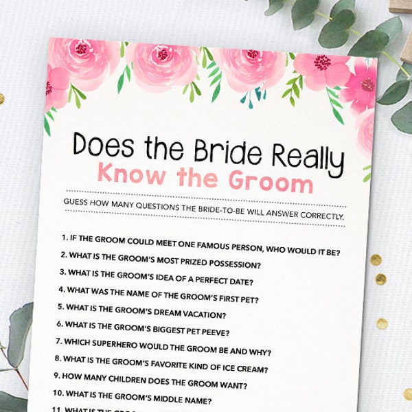 Does the Bride Really Know the Groom - Etsy