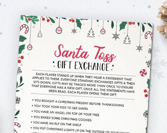 Christmas Gift Exchange Game | Etsy