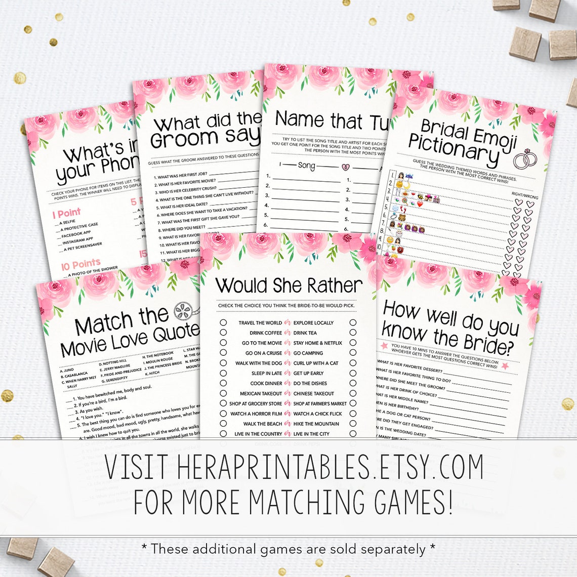 Wedding A Z Game Bridal Shower Games Printables Bridal Etsy wedding-a-z-game-bridal-shower-games-printables-bridal-etsy