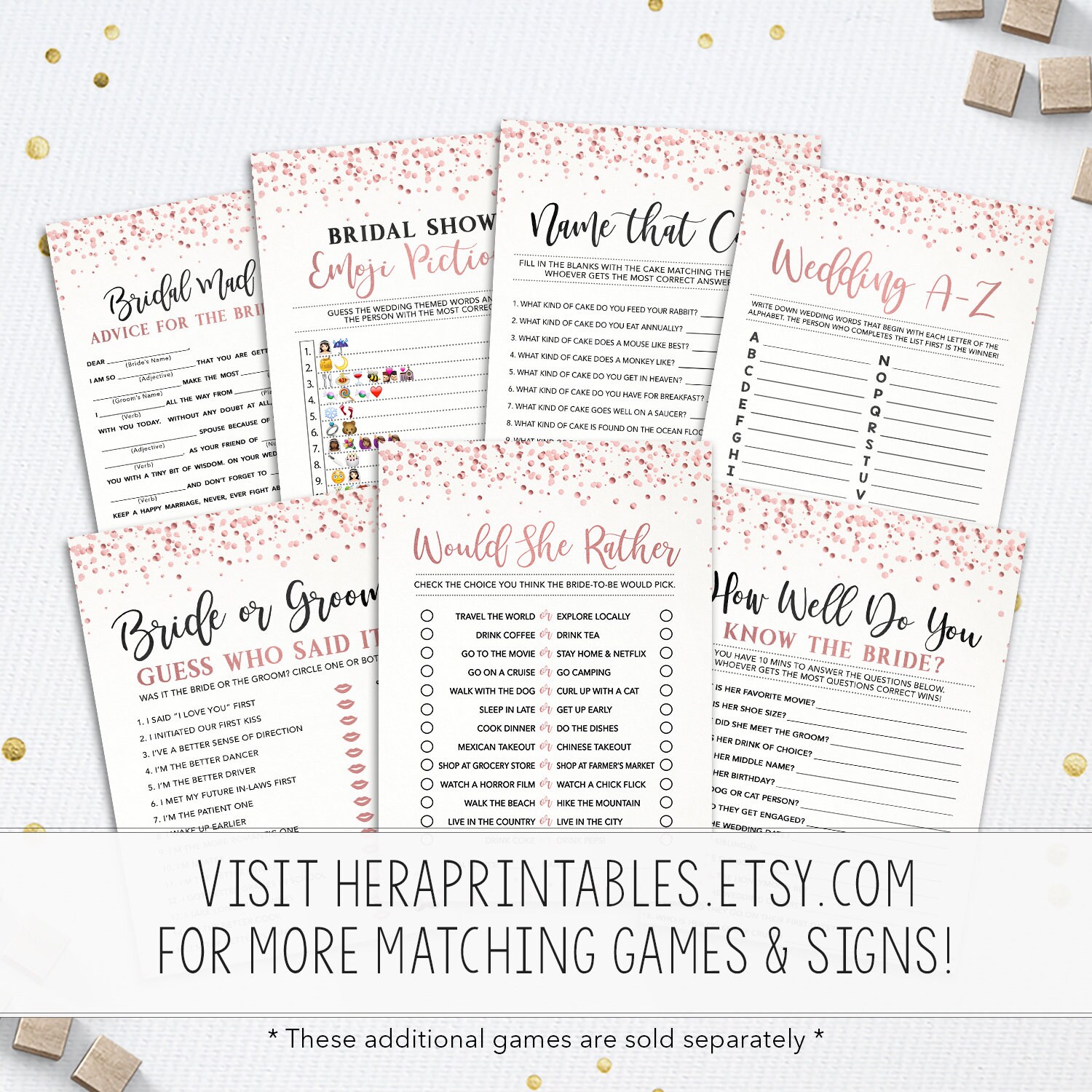 Wedding Traditions Game Bridal Shower Game Printable Bridal - Etsy