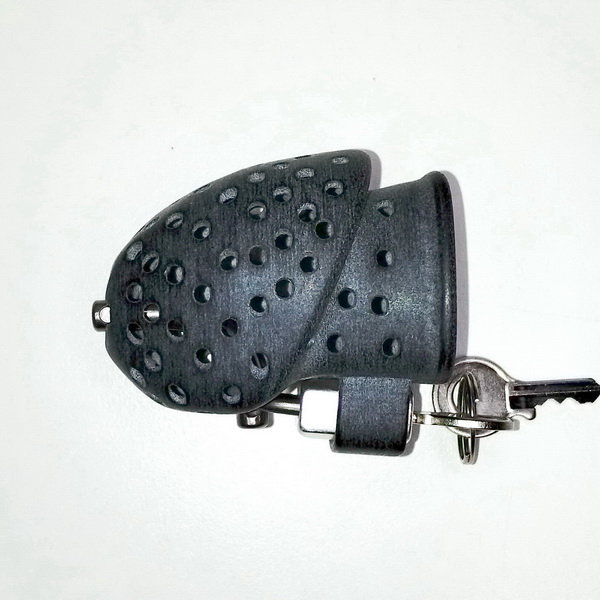 Chastity Cage for Prince Albert Piercing- SHORT Version - Etsy