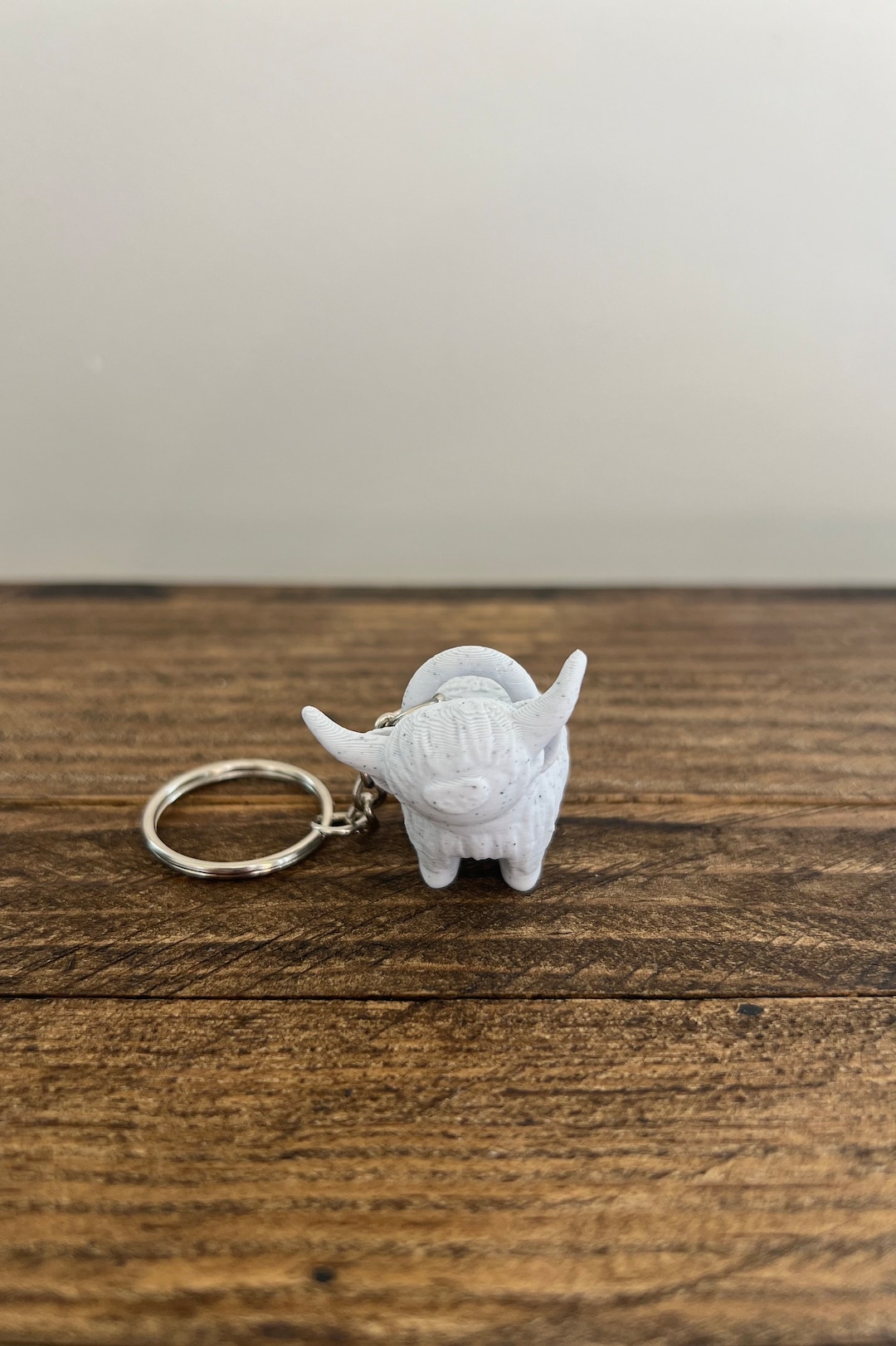 Mini Highland Cow Keychain Highland Cow Keyring Cute Cow Keychain Mini ...
