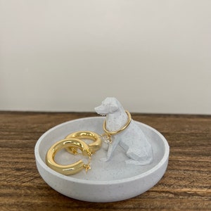 Dog Ring Holder Adorable Pet Themed Organizer Dog Ring Stand With Dog ...