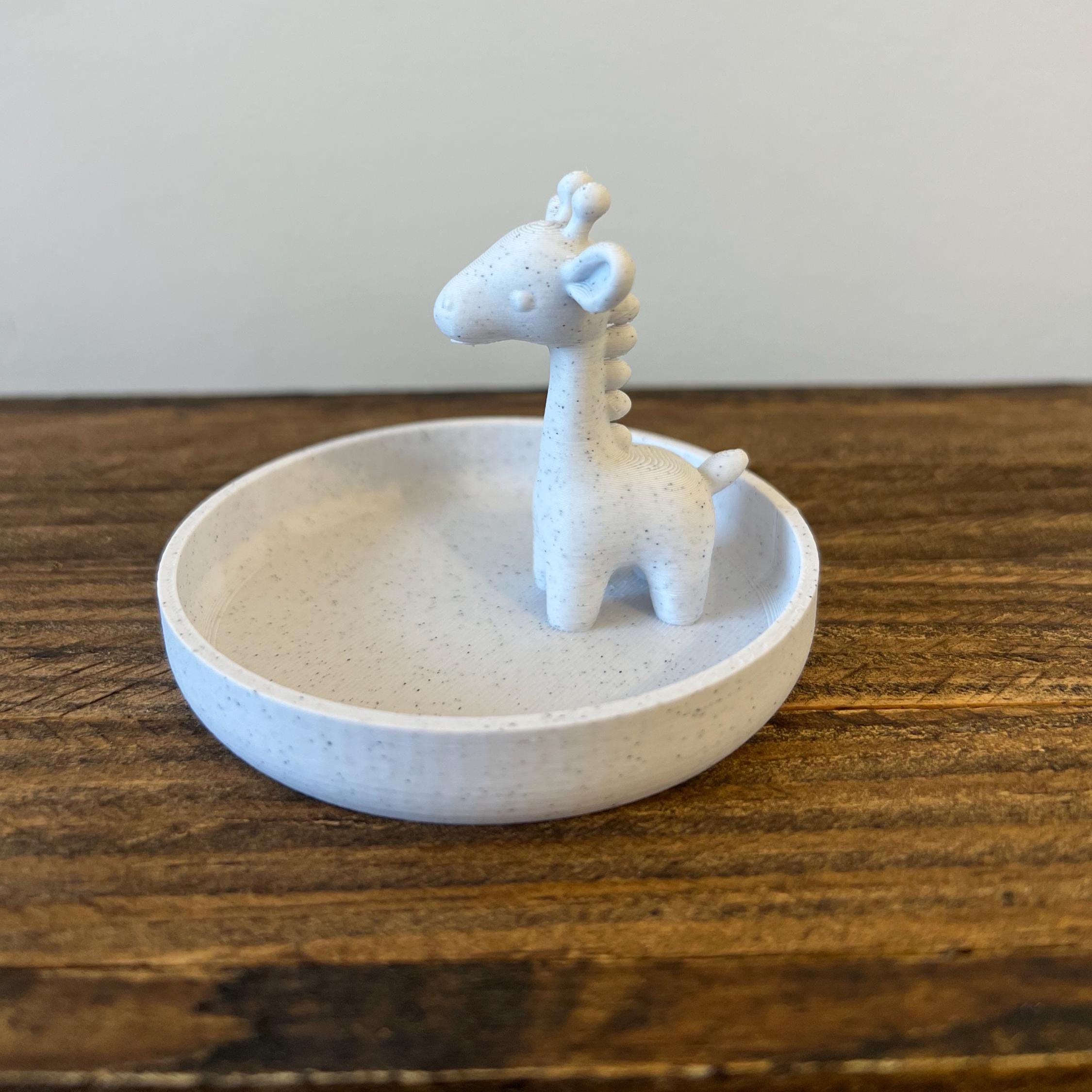 Giraffe Ring Dish for Jewelry Ring Holder Animal Ring Dish Cute Ring ...