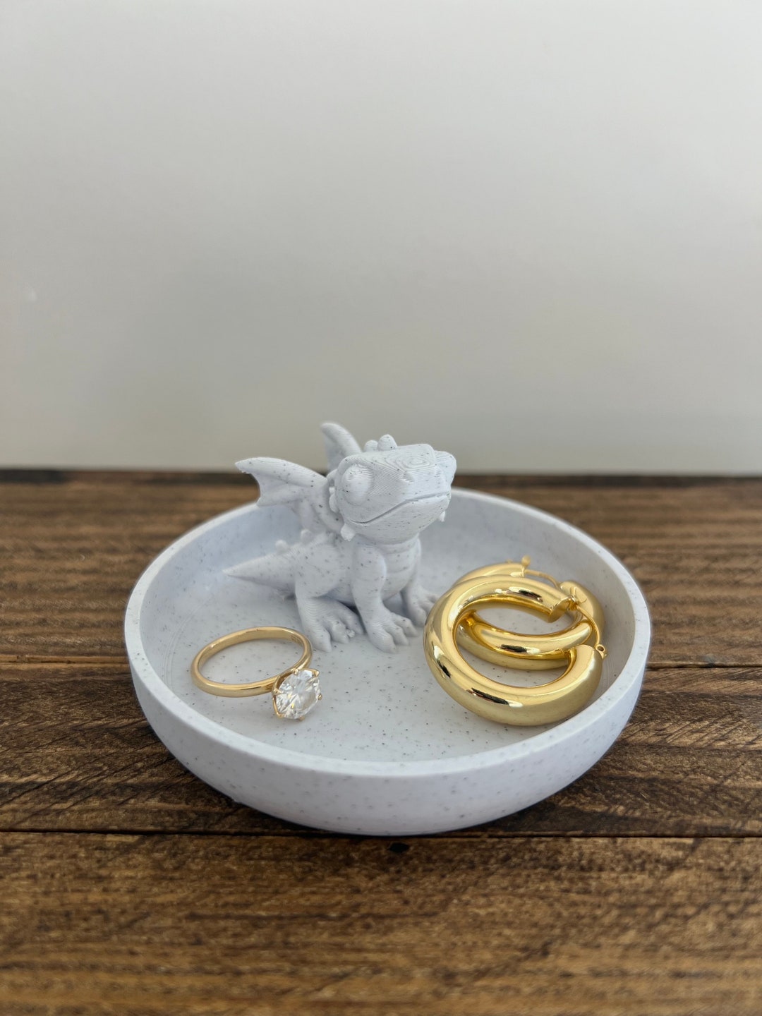 Baby Dragon Ring Holder Dragon Ring Stand Small Dragon Jewelry Holder ...