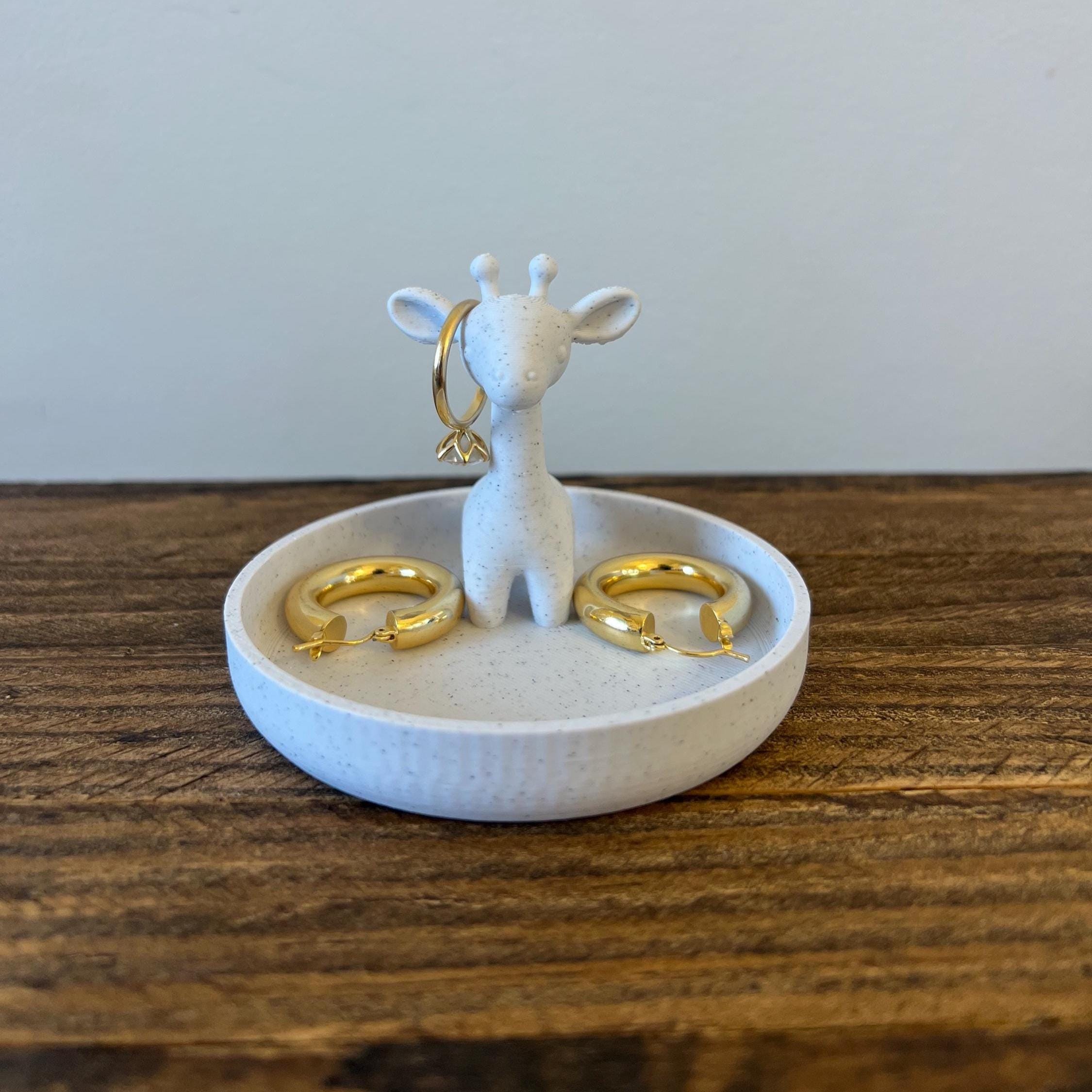 Giraffe Ring Dish for Jewelry Ring Holder Animal Ring Dish Cute Ring ...