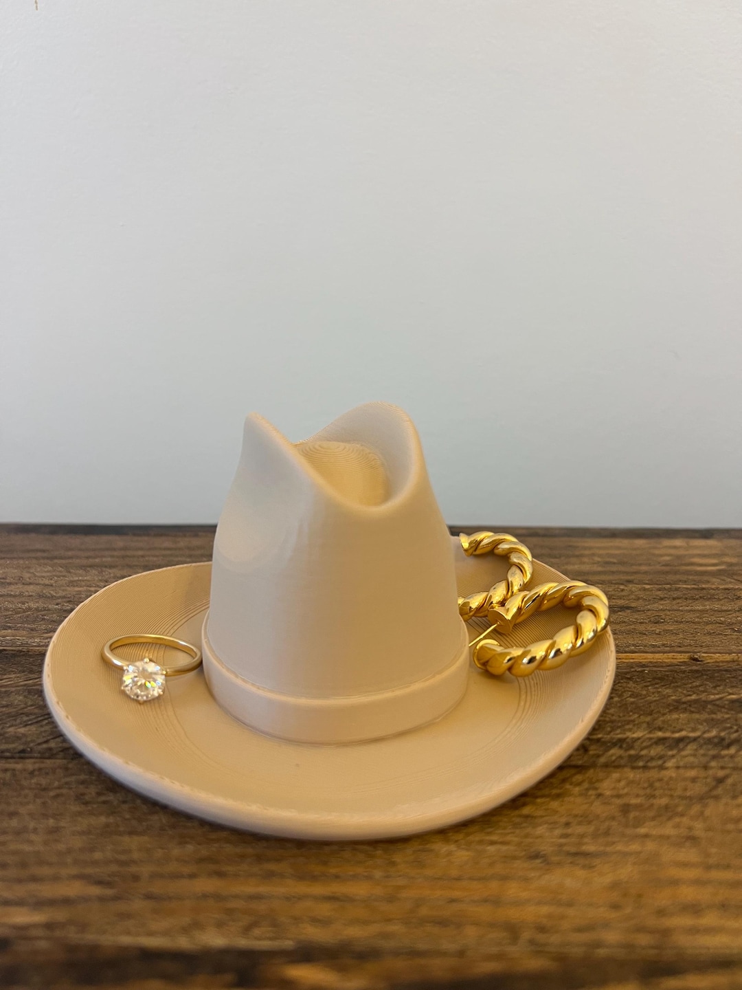Western Cowboy Hat Catchall Dish Cowboy Hat Ring Holder Rustic Cowboy ...