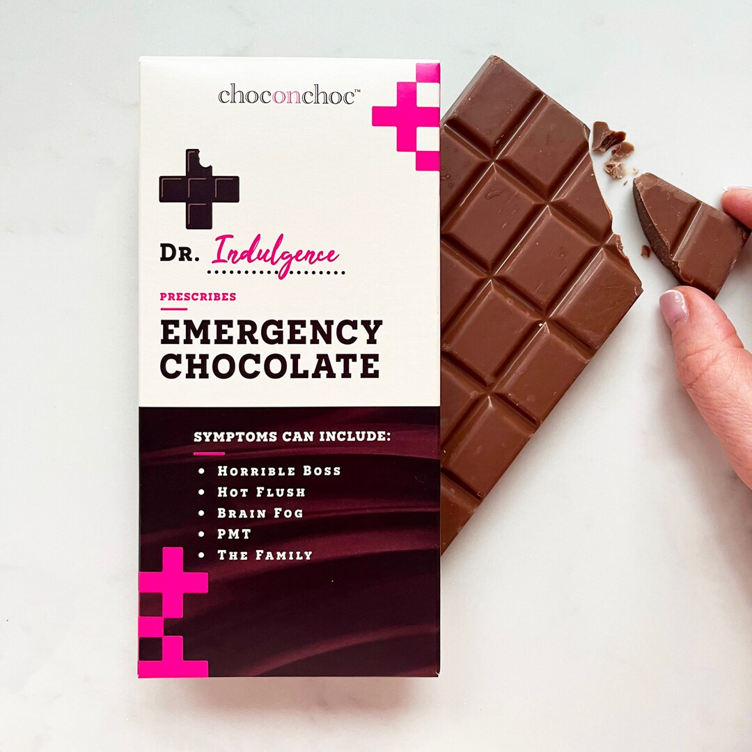 Emergency Chocolate by Dr Indulgence - Etsy