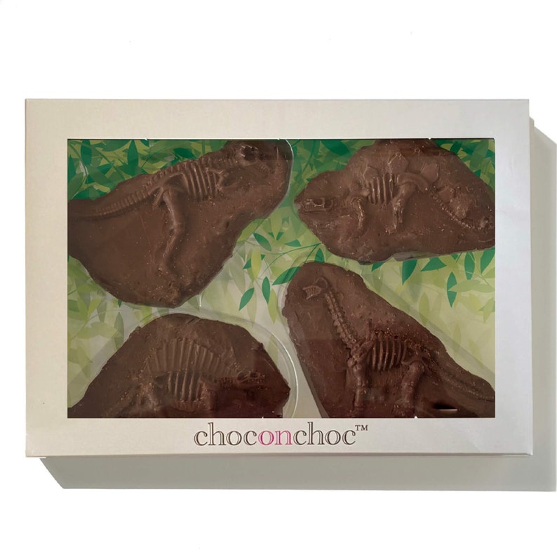 Chocolate Dinosaurs - Childrens Chocolate - T-rex Gift - Dinosaur Gifts ...