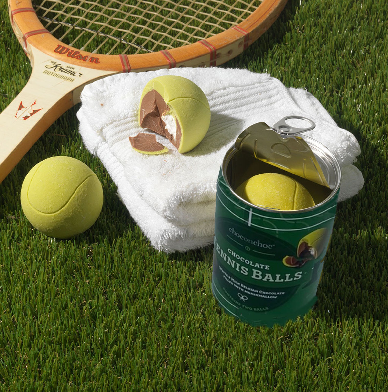 Handmade Belgian Chocolate Tennis Balls With Marshmallow Center - Etsy