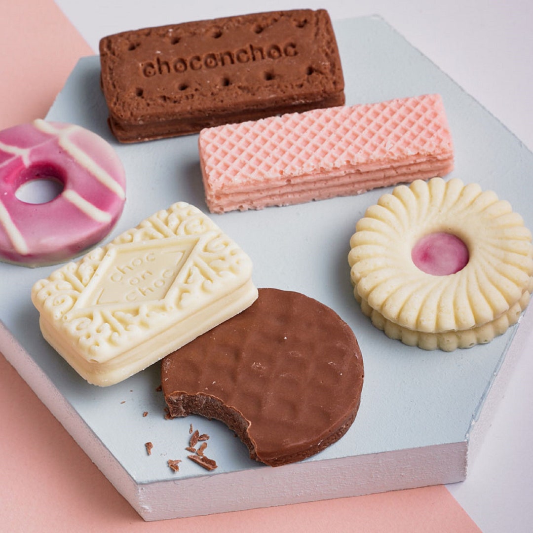Handmade Belgian Chocolate Biscuit Collection - Novelty Food Gift - Etsy