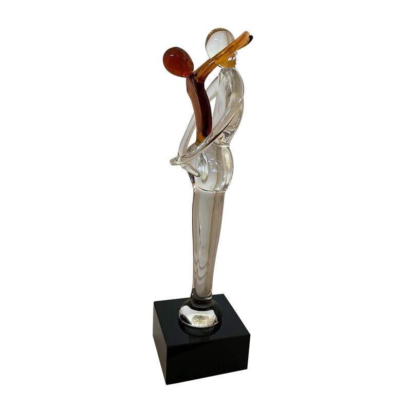 Hand Blown Glass Dancing Body Statue, Crystal Sculpture Ornaments, Art ...