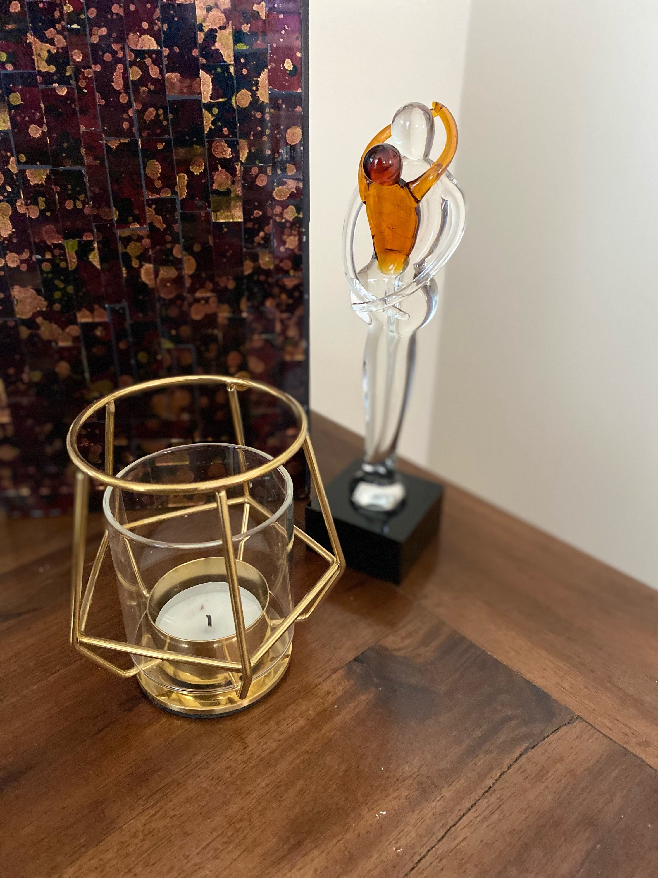 Hand Blown Glass Dancing Body Statue, Crystal Sculpture Ornaments, Art ...