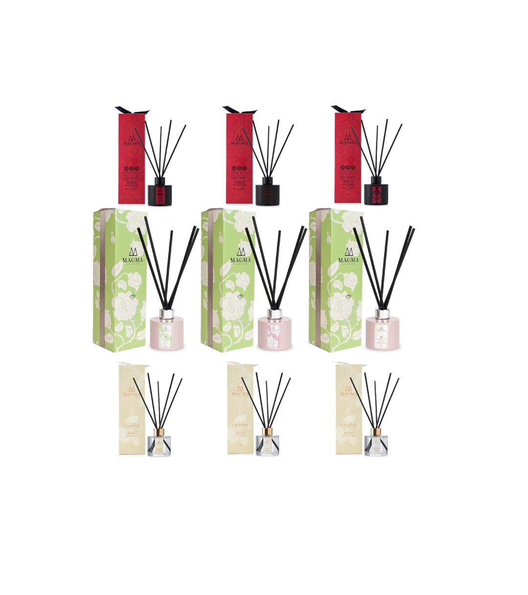 Magma London - Luxury Reed Essential Oil Scented Diffuser - 100ml ...