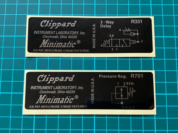 Ghostbusters Clippard Valve Label / Sticker - Etsy