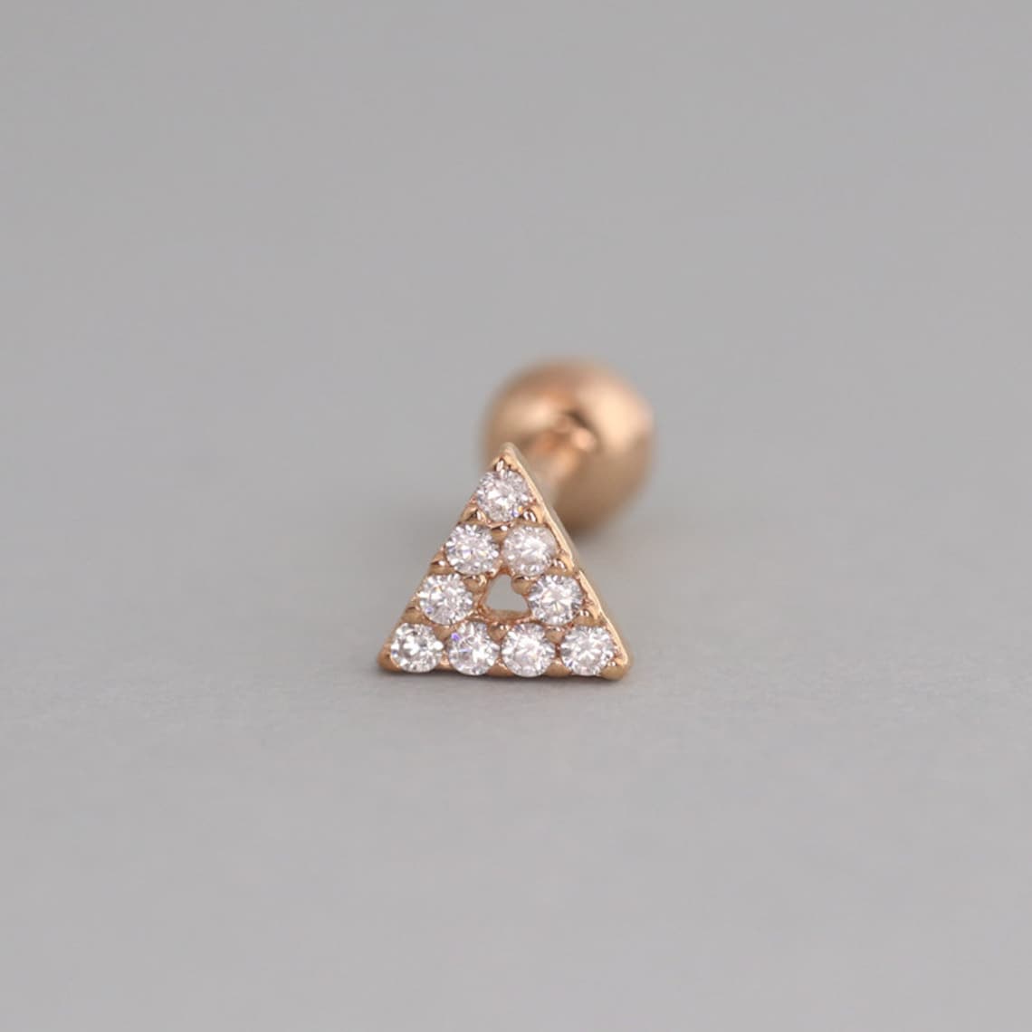 Helix Piercing Triangle Cartilage Piercing Conch Piercing - Etsy