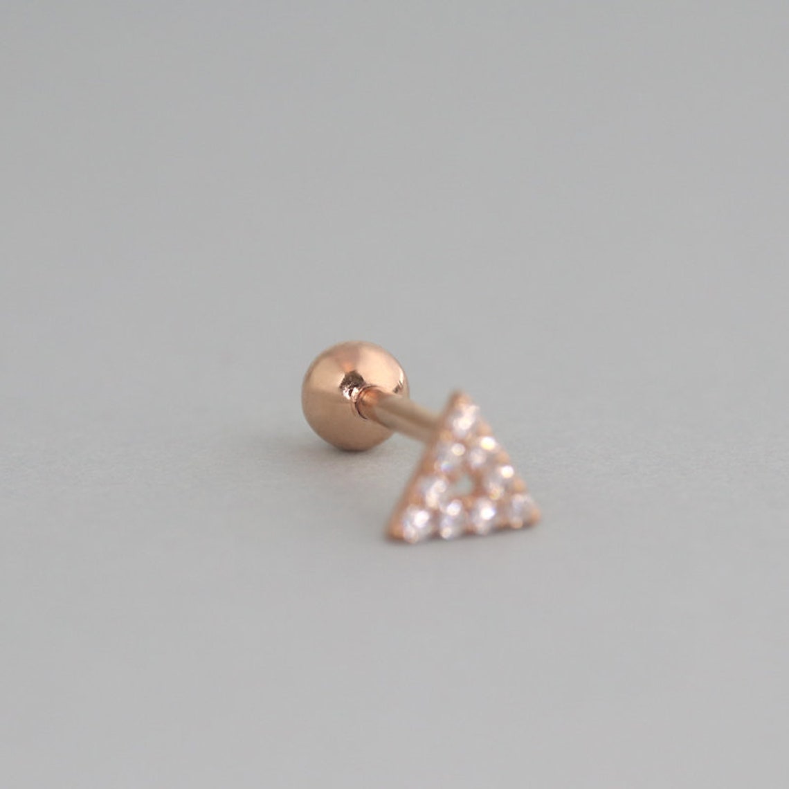 Helix Piercing Triangle Cartilage Piercing Conch Piercing - Etsy