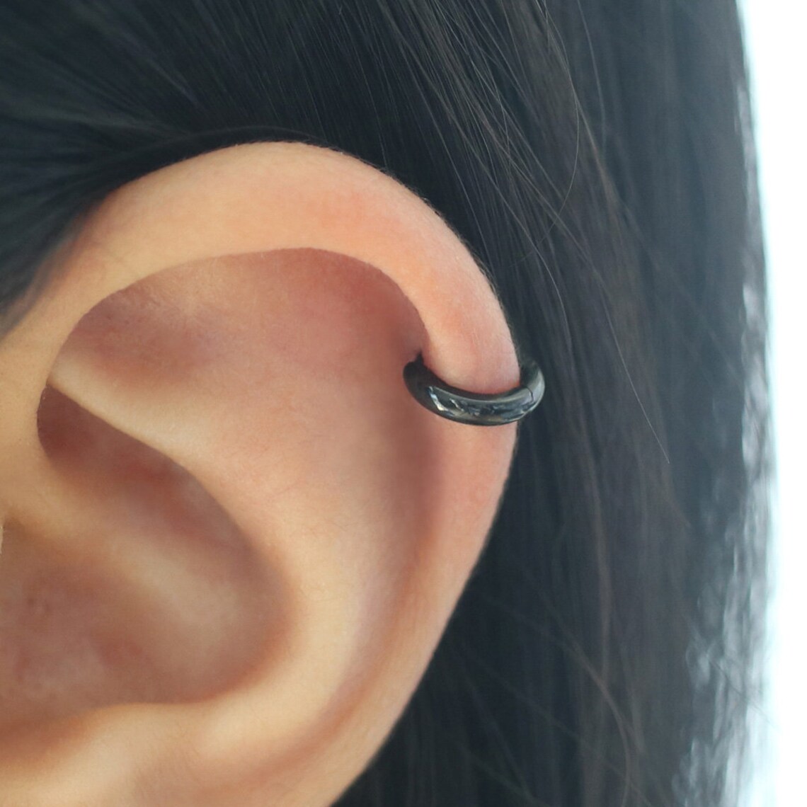 Cartilage Huggie Hoop Stainless Steel Small Huggie Hoop | Etsy