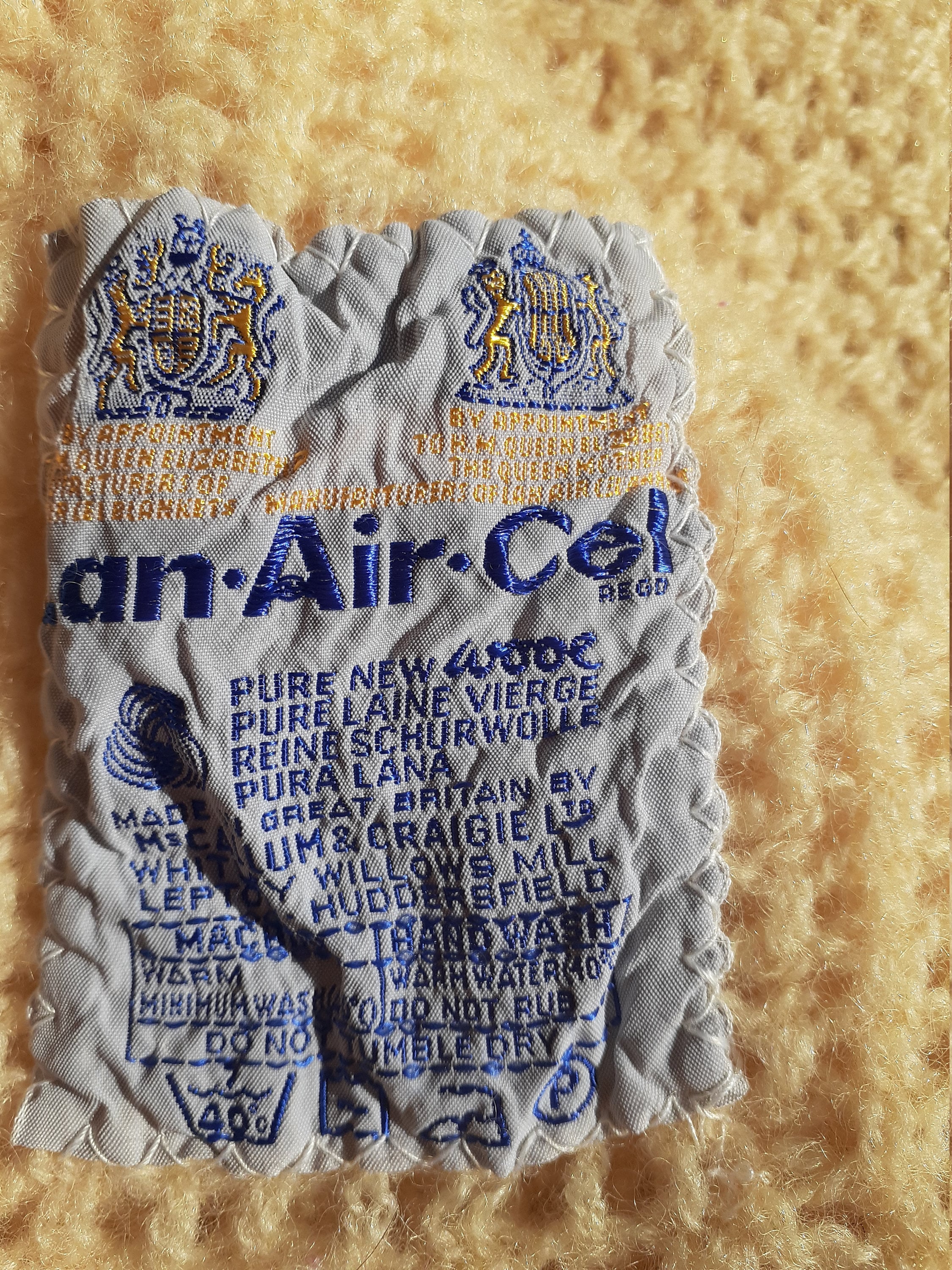 Lan-air- Cel Wool Blanket - Etsy