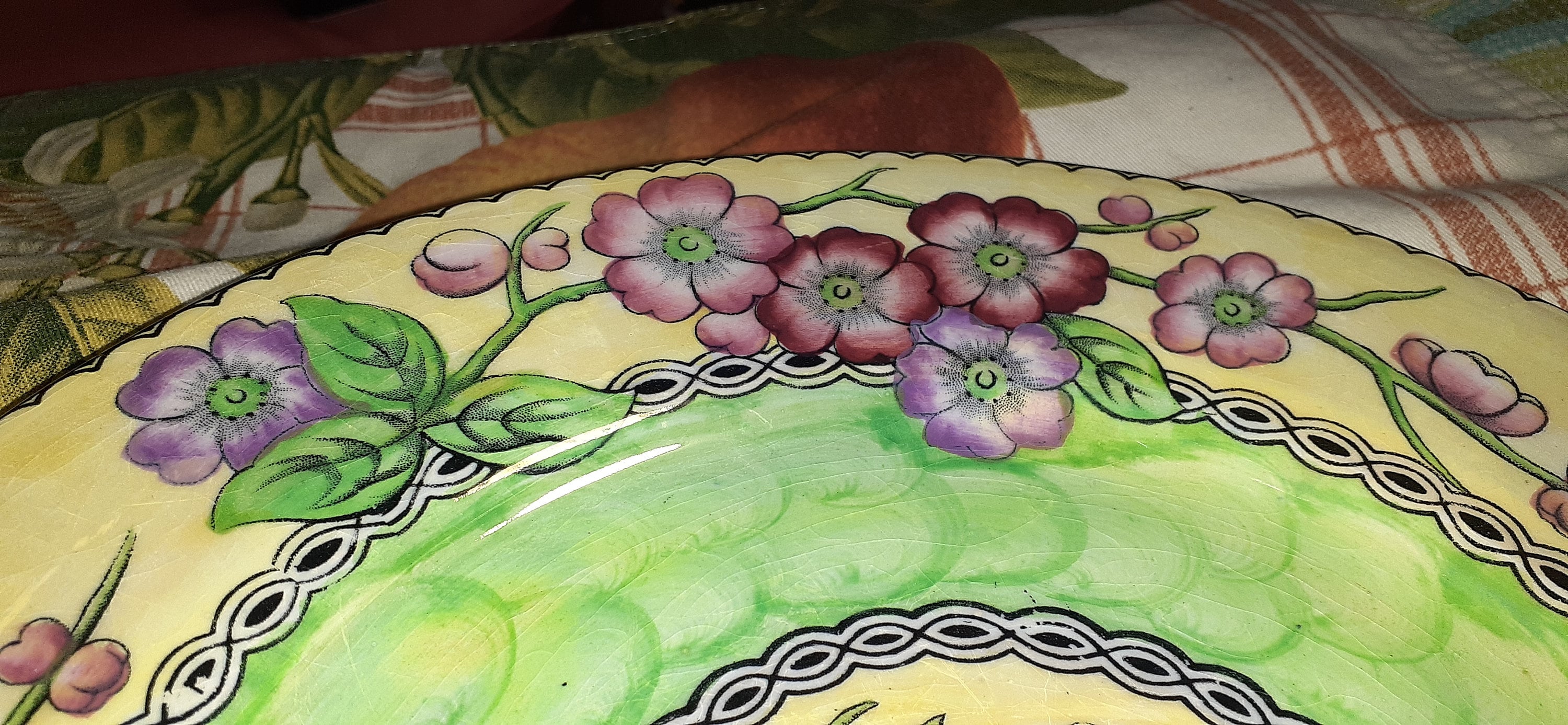 Maling Plate May Bloom Pattern - Etsy Canada