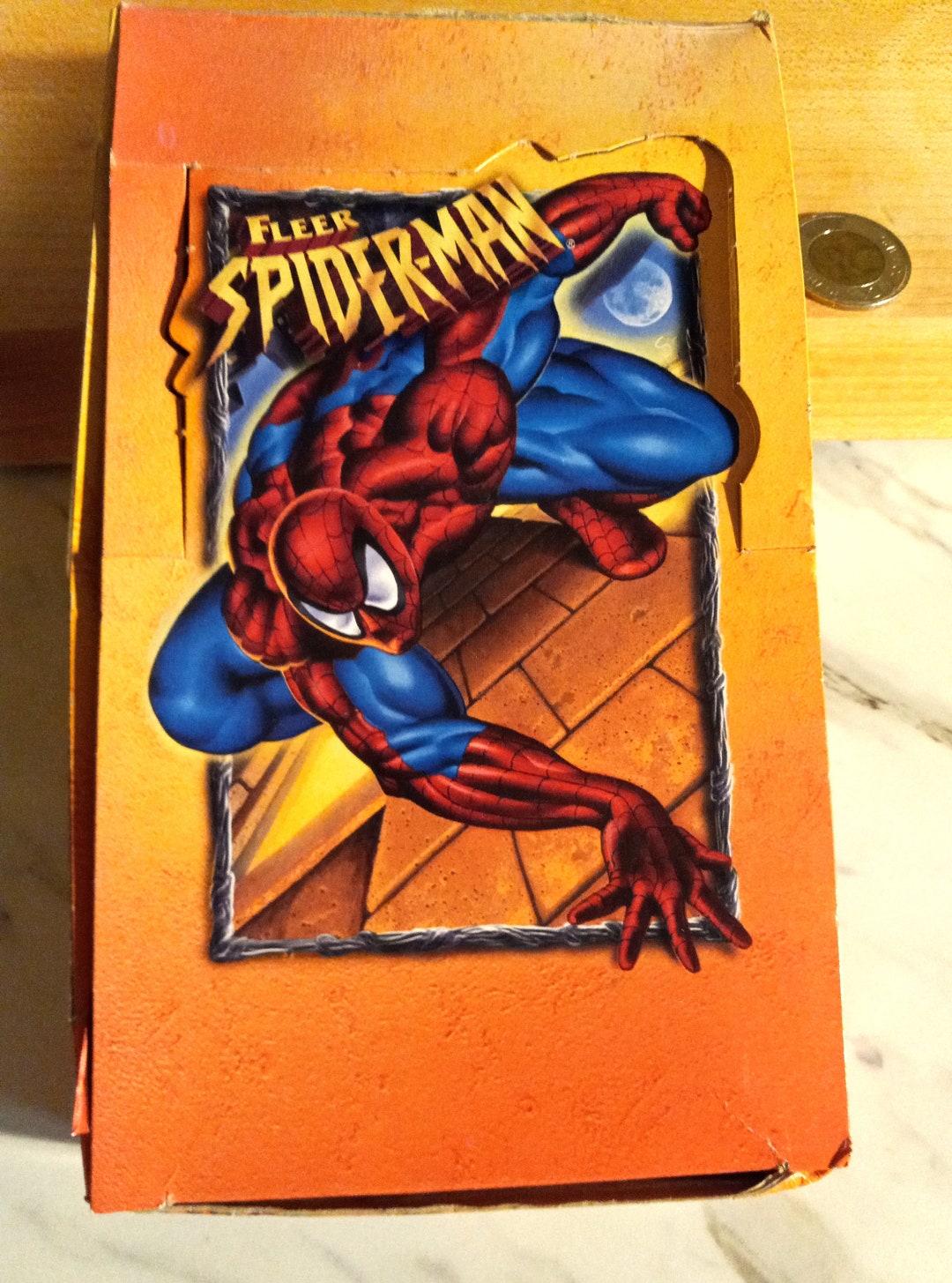 Spider-man 1997 Fleer Skybox Display Box With 28 Factory Sealed ...