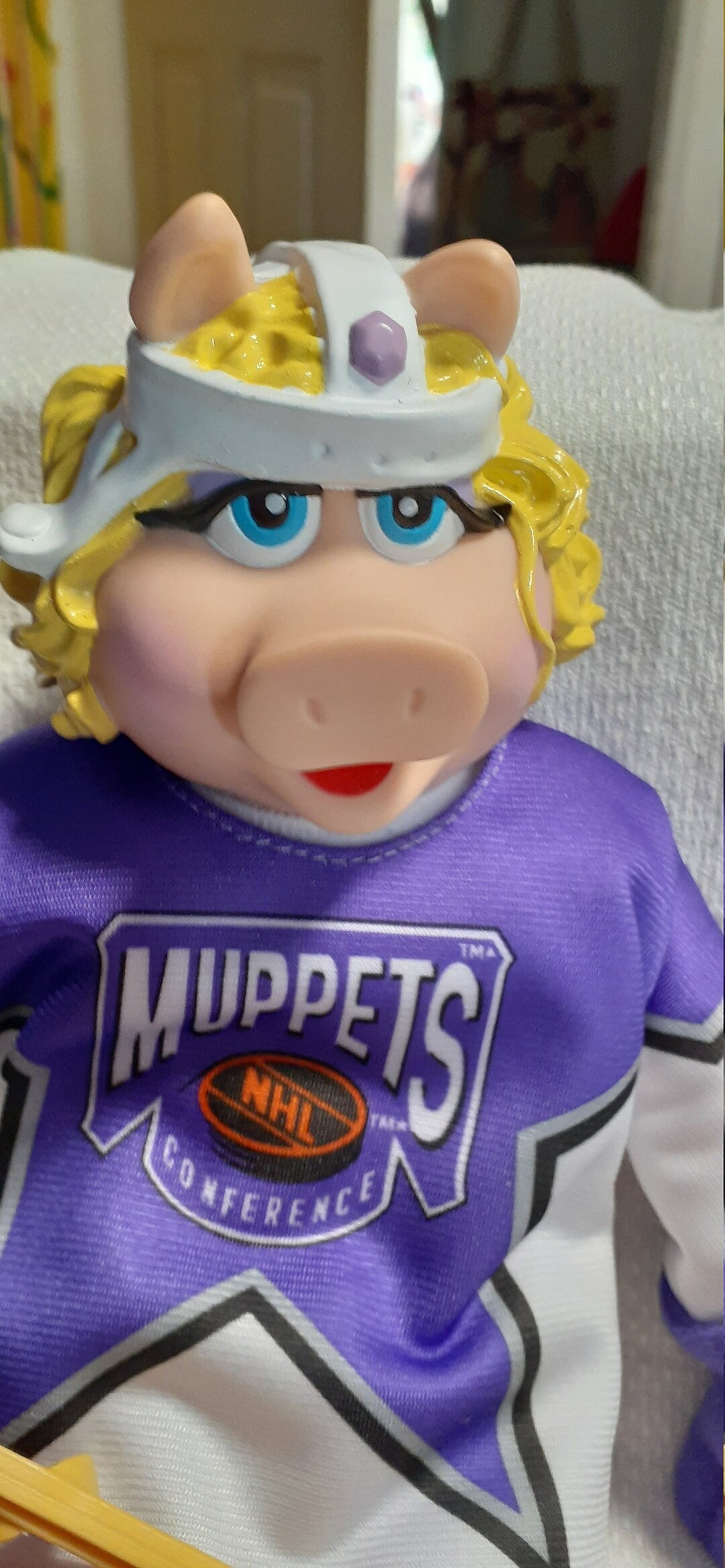 Miss Piggy Muppets NHL Hockey - Etsy Canada