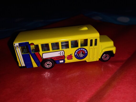 Matchbox School Bus Diecast International Vehicle - Etsy
