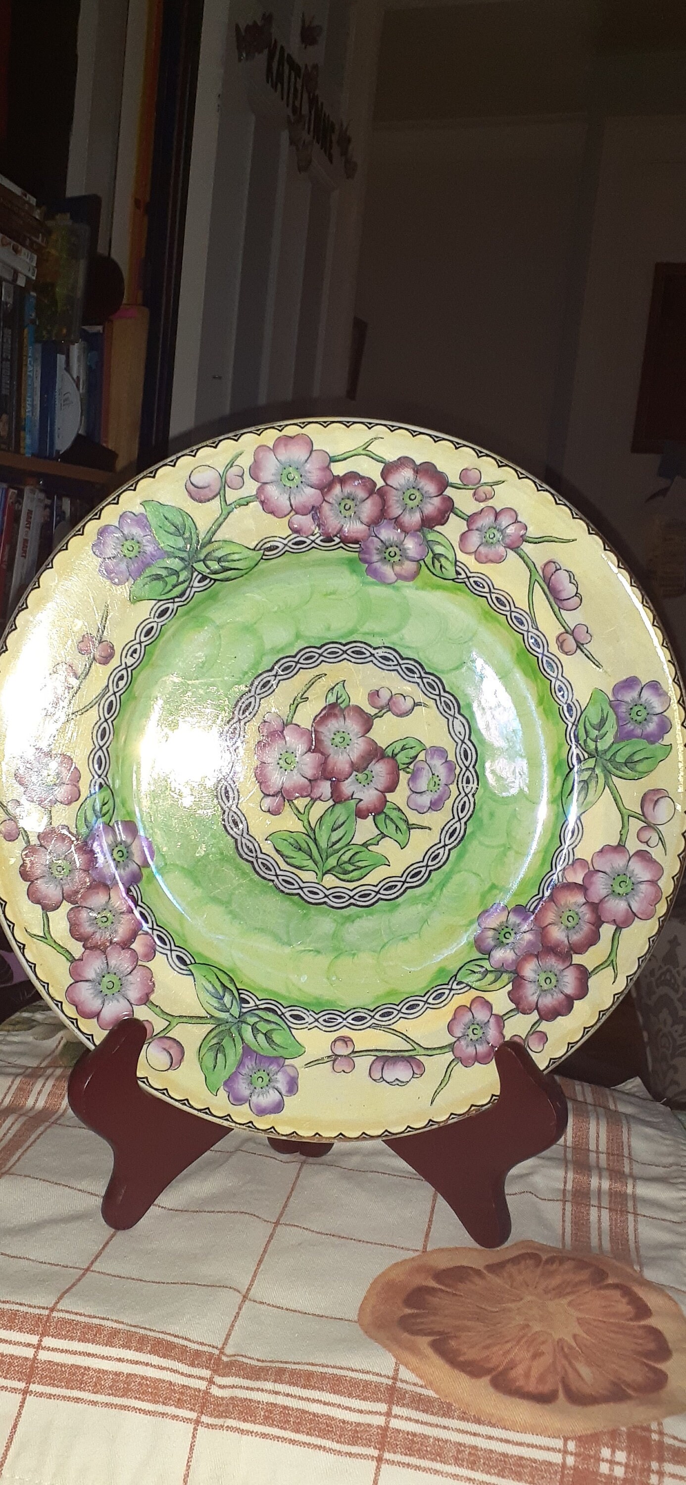 Maling Plate May Bloom Pattern - Etsy Canada