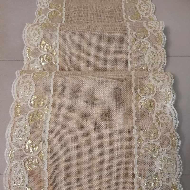 Burlap Table Runner - Etsy
