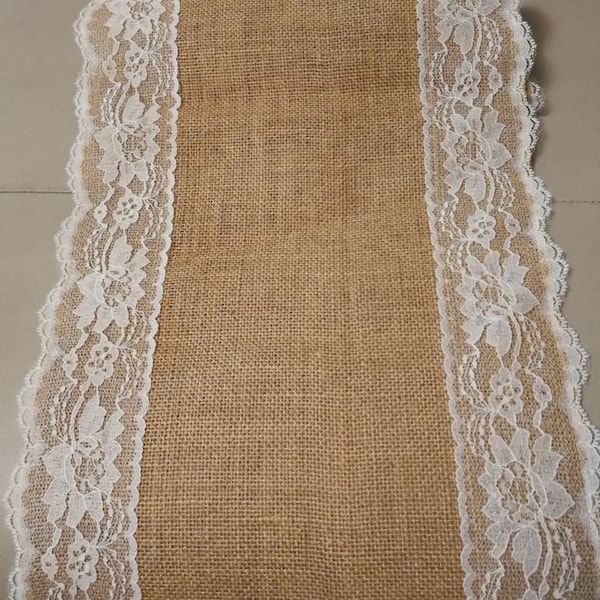 Burlap Table Runner - Etsy