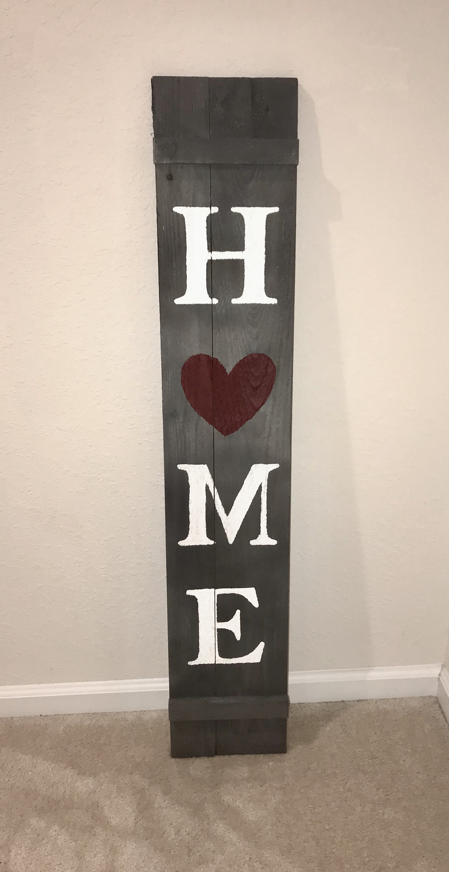 Rustic Leaning Porch Sign - Etsy