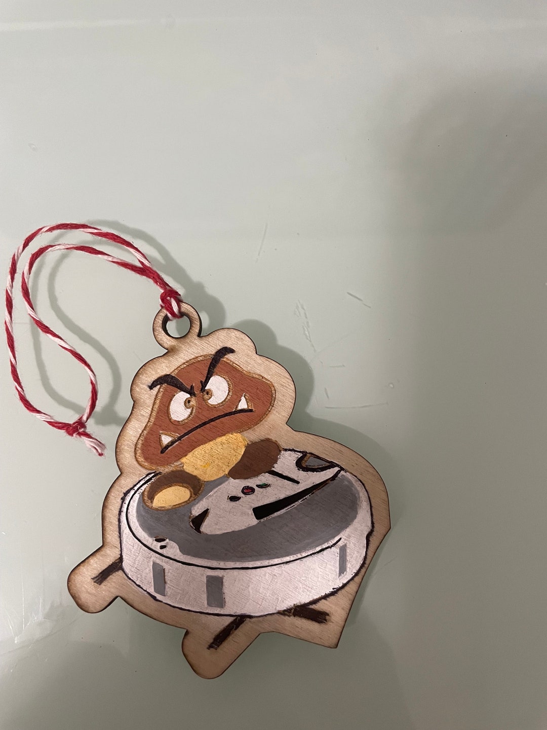 Mario Mushroom Ornament Svg File, Gomba Riding Vacuum, Punny Christmas ...