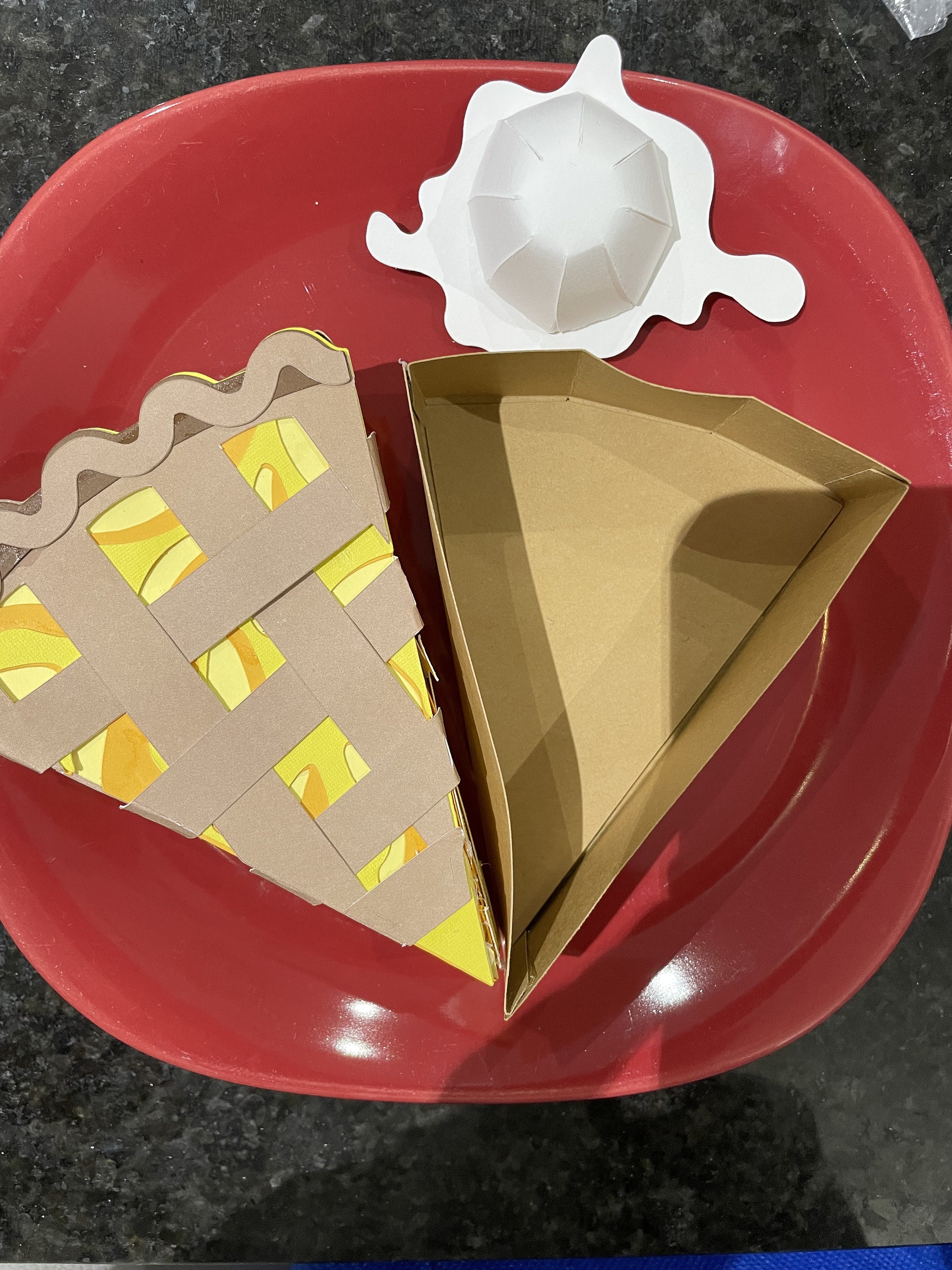 Slice Pie Gift Box, Surprise Pie Gift Box, Apple Pie Gift Box, 3D Pie ...
