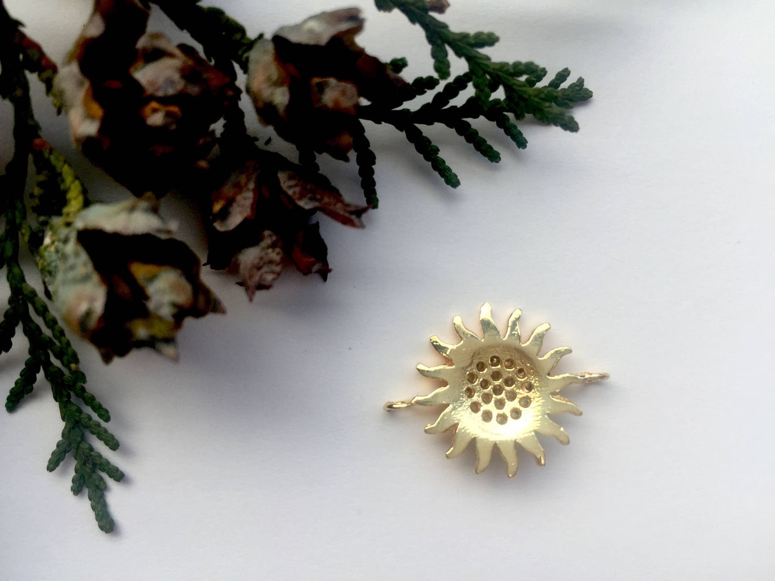 1 x Sun Rhinestone Charm Sun Pendants Sun Metal Charms Sun | Etsy