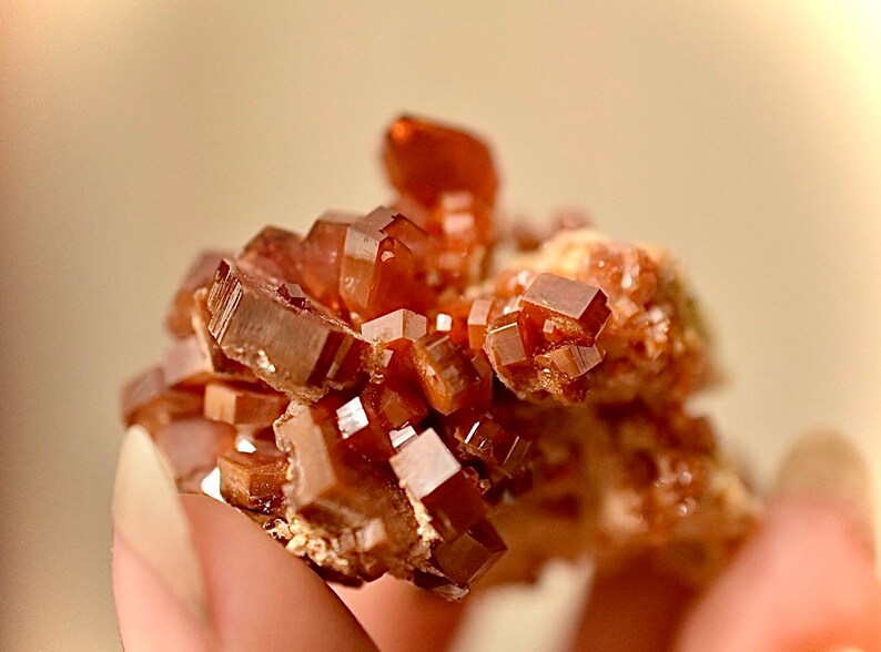 Rare Vanadinite With Calcite Coating and Large Crystals - Etsy