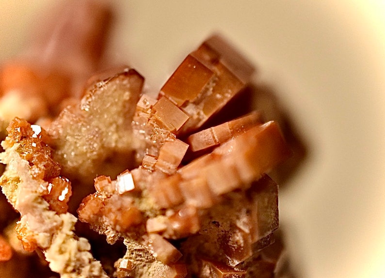 Rare Vanadinite With Calcite Coating and Large Crystals - Etsy