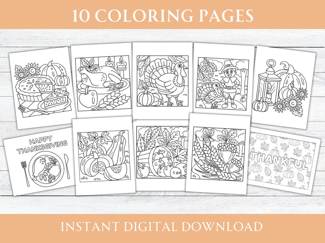 Fall Gratitude Activity Packet, Printable Thanksgiving Activity Pack ...