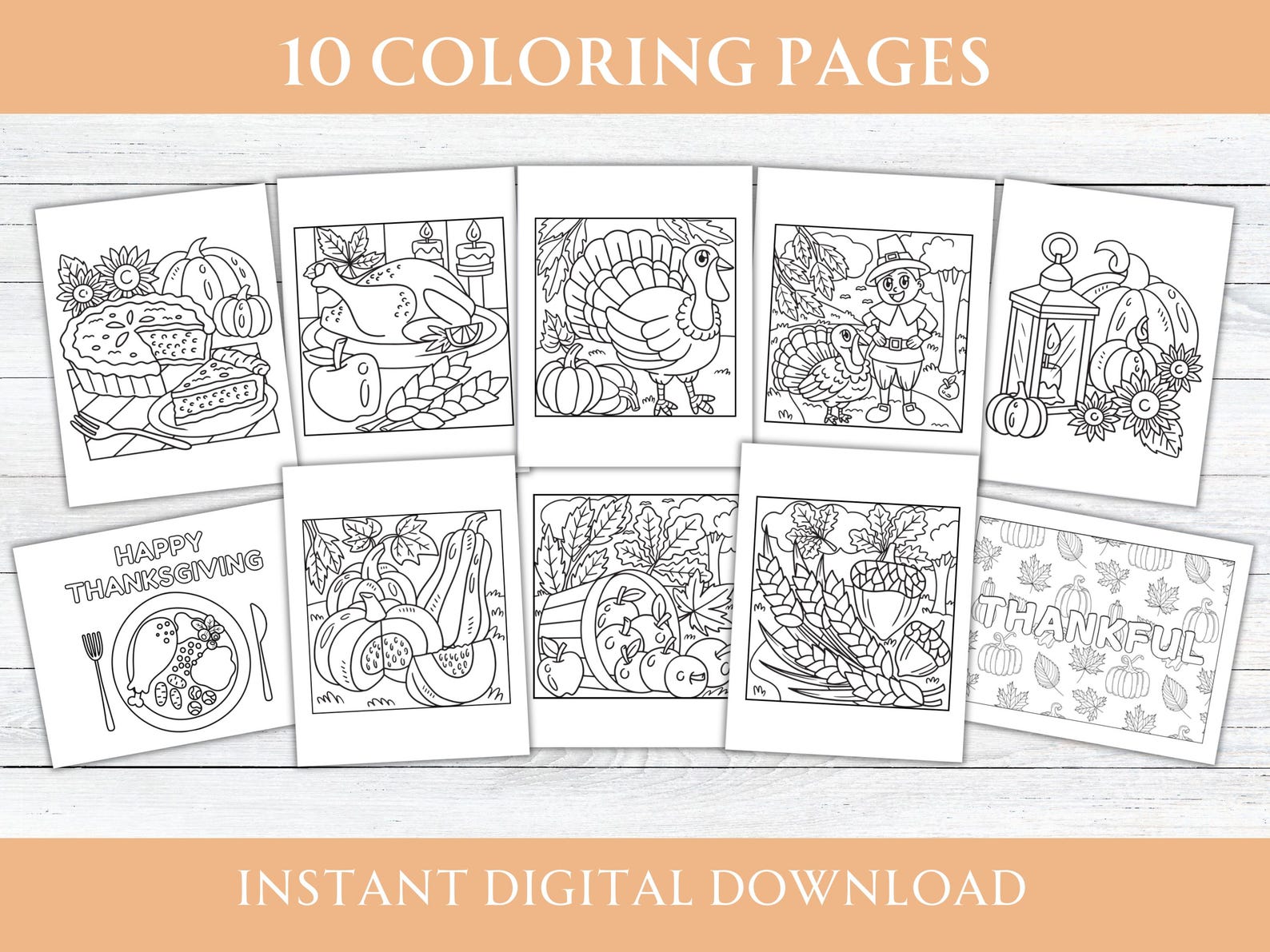 Fall Gratitude Activity Packet, Printable Thanksgiving Activity Pack ...