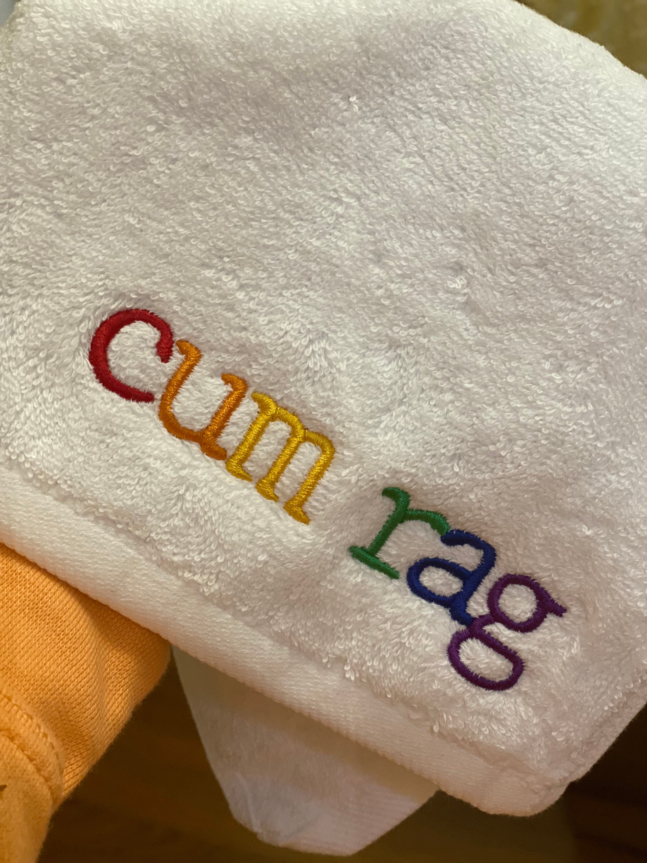 Cum Rag | Etsy