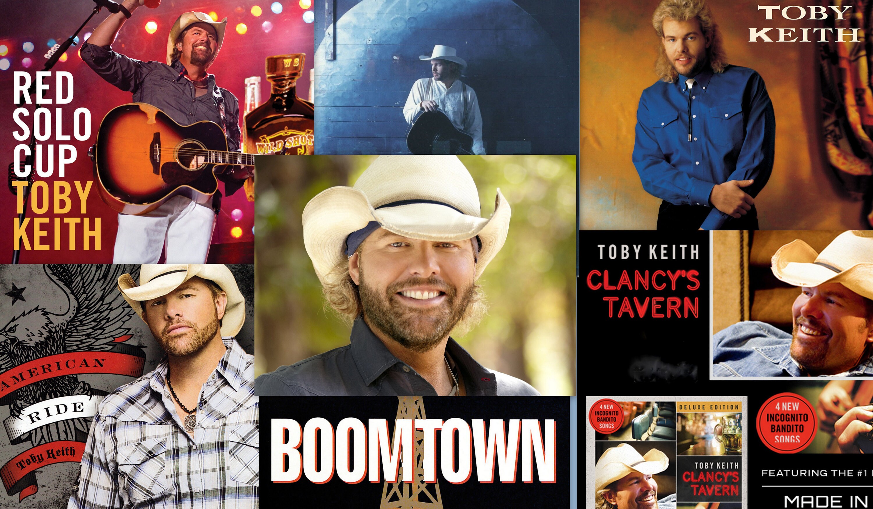 Big Towel Toby Keith Album Covers 35x60 for Rodeo Camping Pool Beach ...