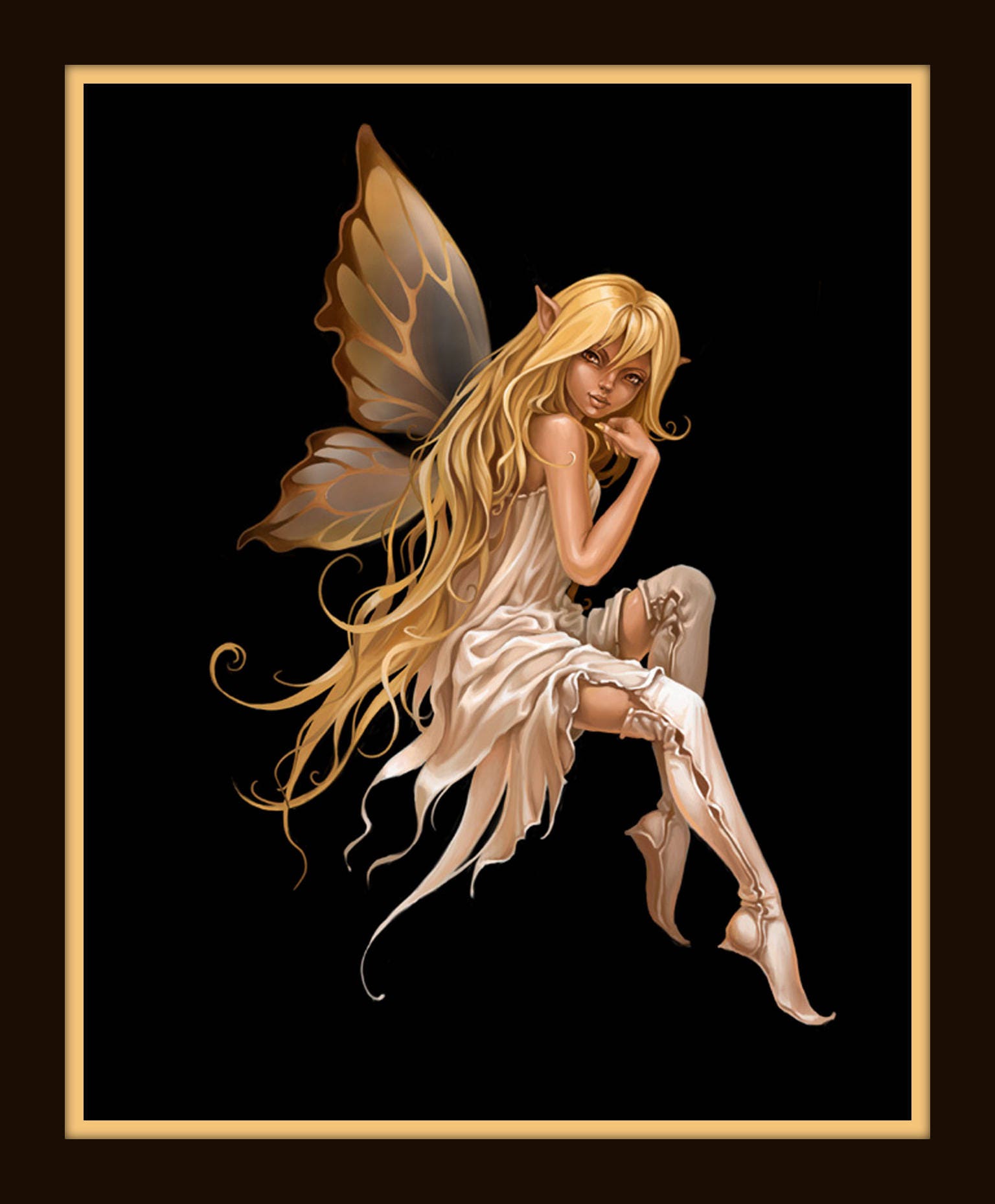 Gorgeous Scotland or Irish Sexy Naughty Fairy Pixie Angel Princess Fine ...