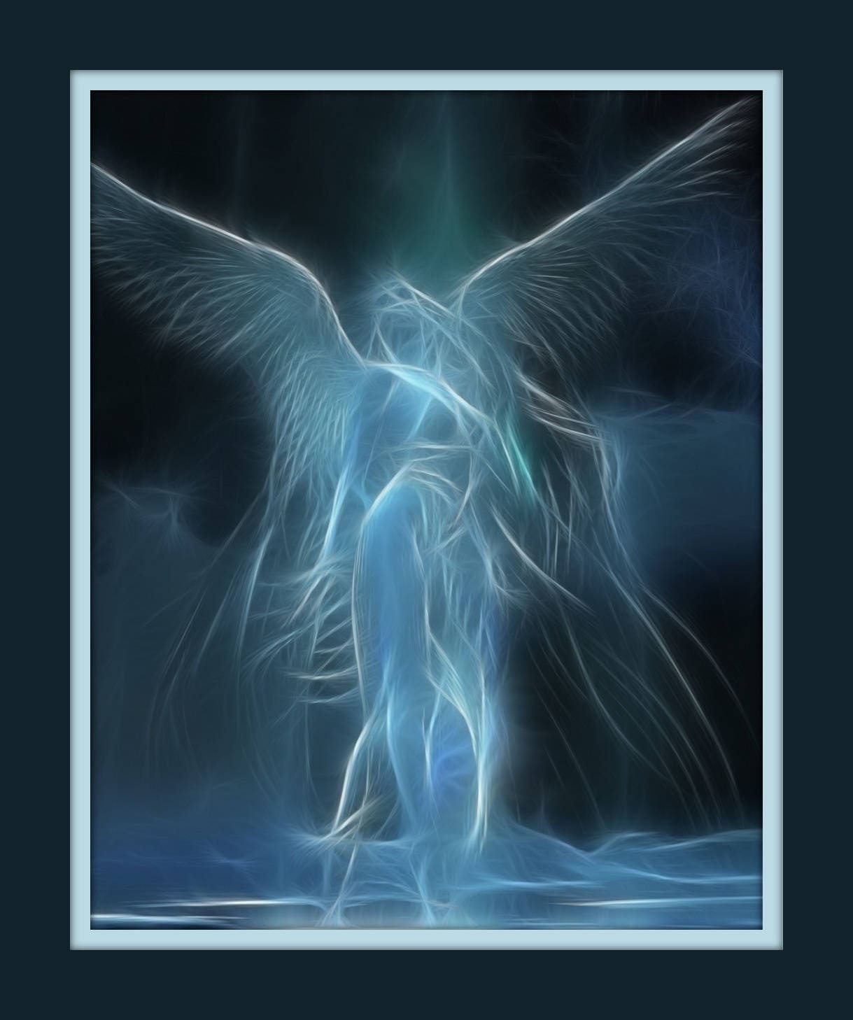 Spirit Angel Spiritual Fine Art 11x14 Matted 8x10 Print Ghost or Fairy ...