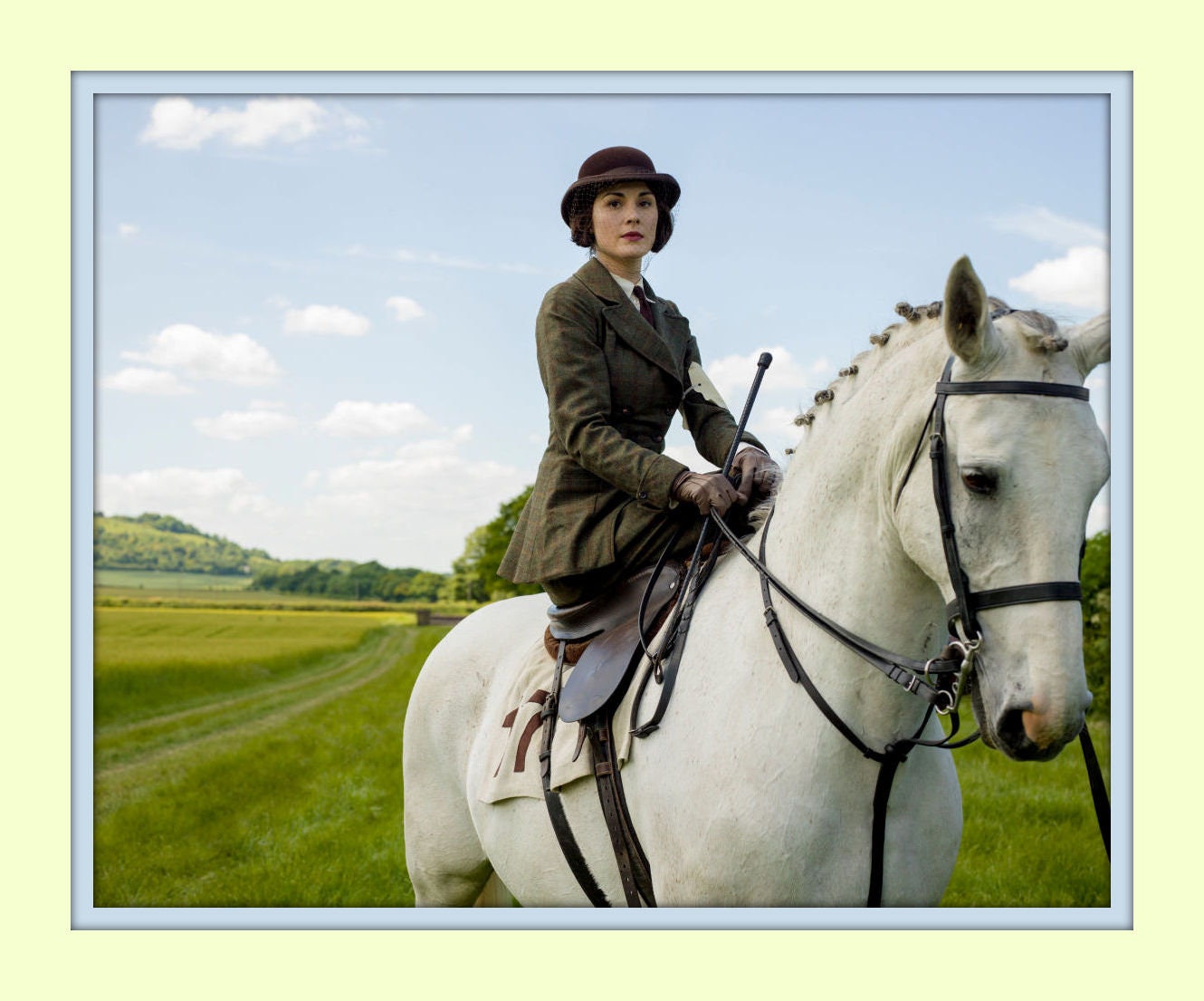 Downton Abbey Mr Carson and Miss Hughes at the Seaside Beach - Etsy