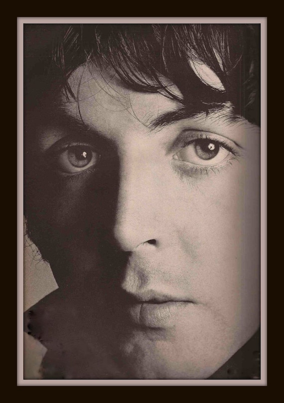 The Eyes of Paul Mccartney Beatles Circa 1960's 11x14 - Etsy
