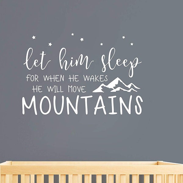 Let Him Sleep - Etsy