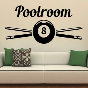 Billiards Decals - Etsy